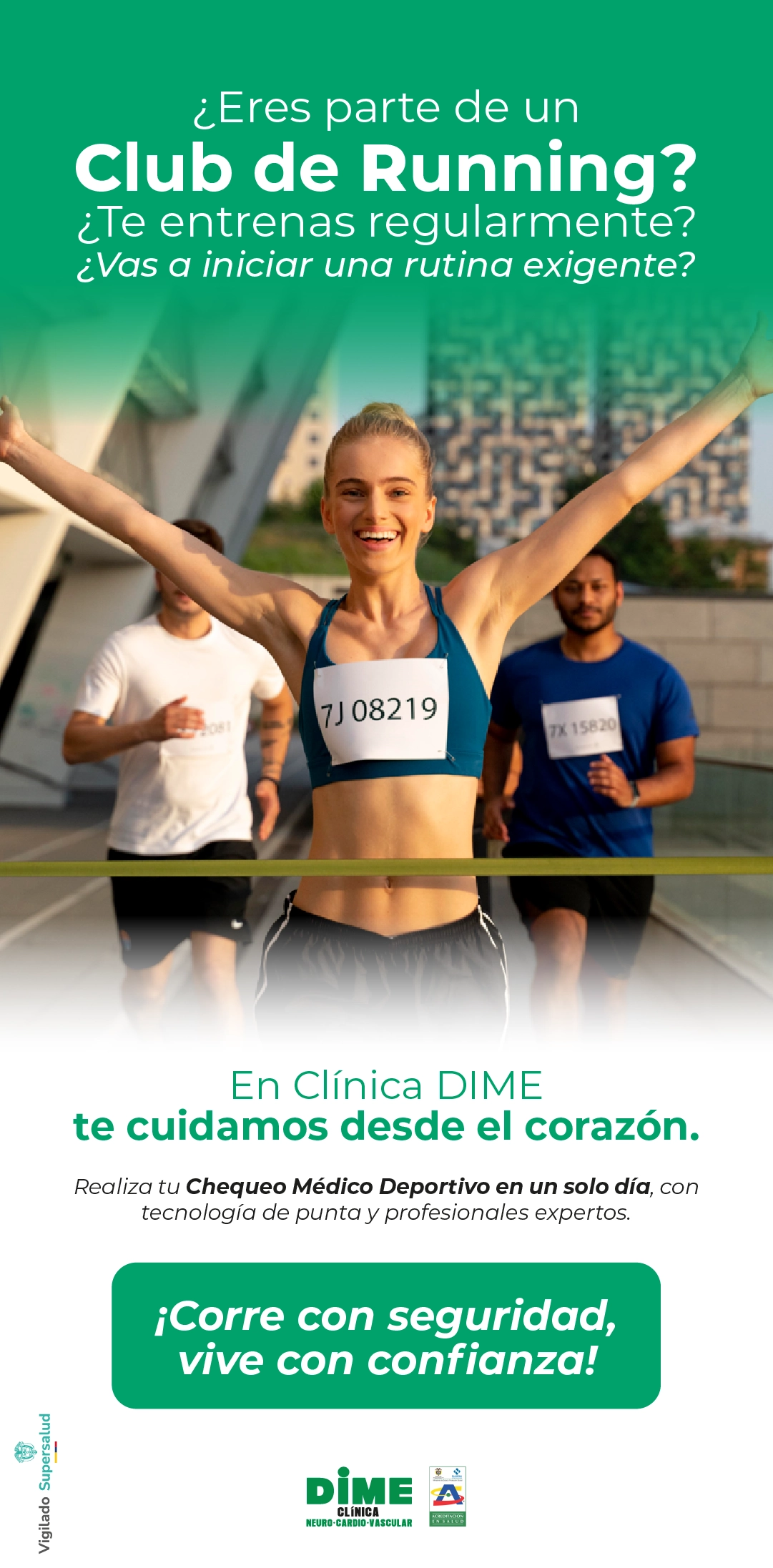 Chequeo Médico Deportivo - Clinica DIME